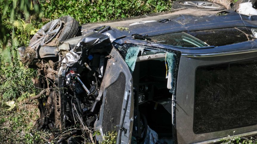 Police Say Tiger Woods Lucky To Be Alive After Car Crash In